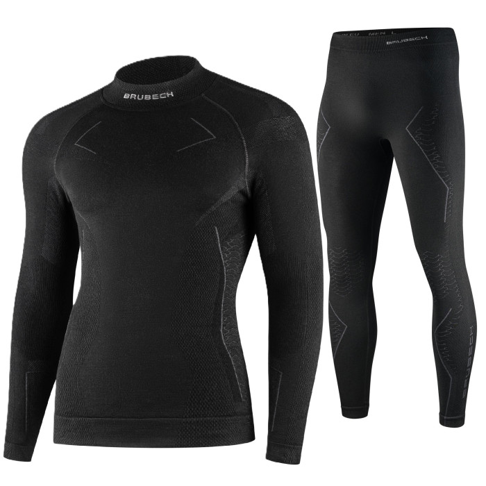 Brubeck Extreme Merino Wool męska termiczna bielizna termoaktywna z ...